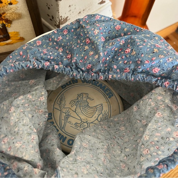 Dining | Vintage Lyn Ulick Heartland Studios Hen Ceramic Bread Bun Warmer With Bowl Set | Poshmark